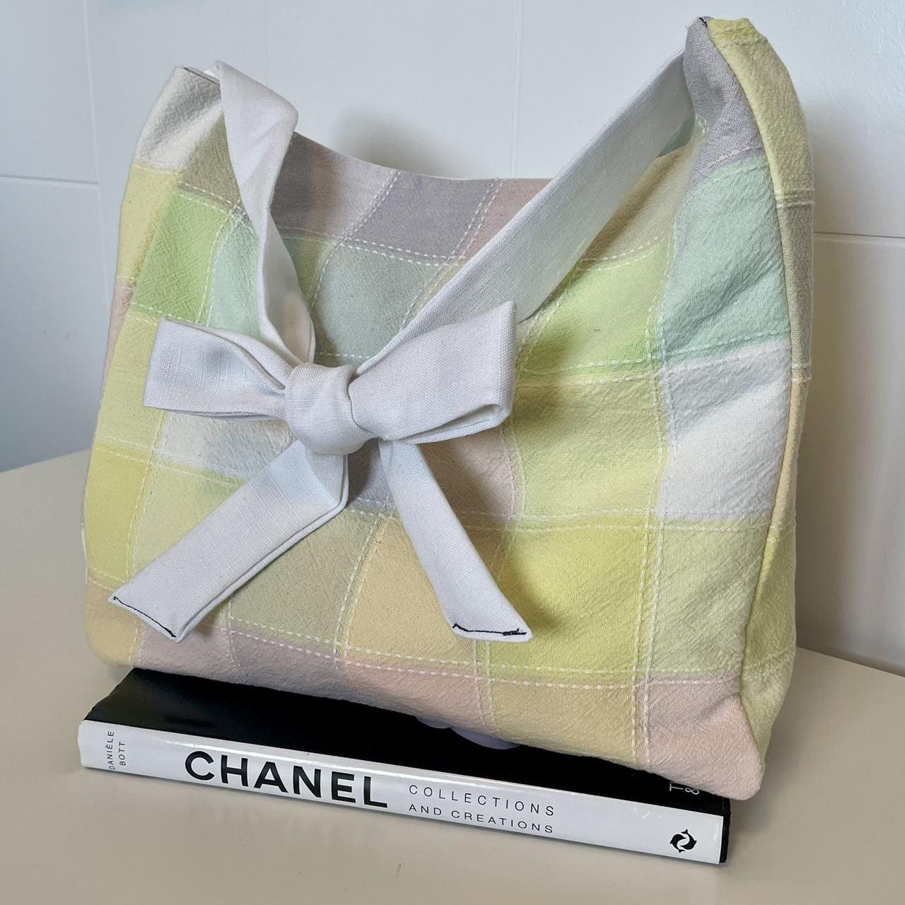 Pastel Tote Bag 💜💛🩷💙💚🤍 ~ beautiful spring and summer... | Depop