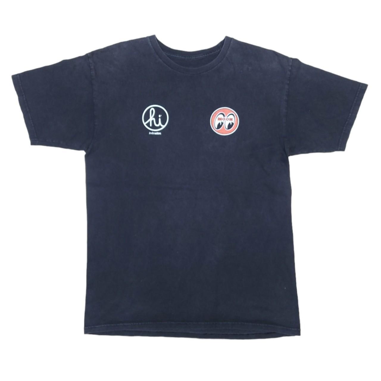 In4mation x Mooneyes Aloha With Moon Double-Sided... - Depop