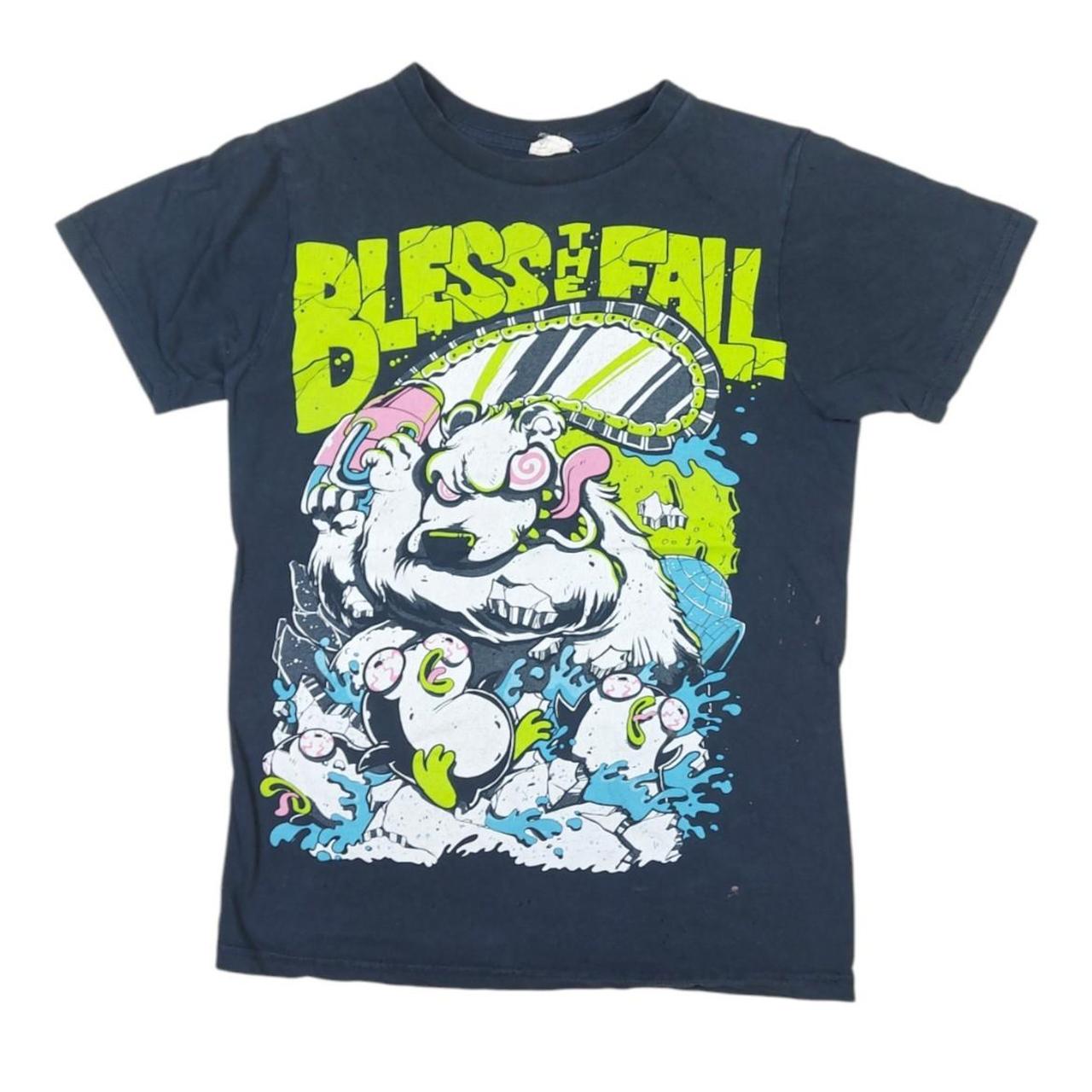 Vintage Blessthefall Band Polar Bear Massacre... - Depop