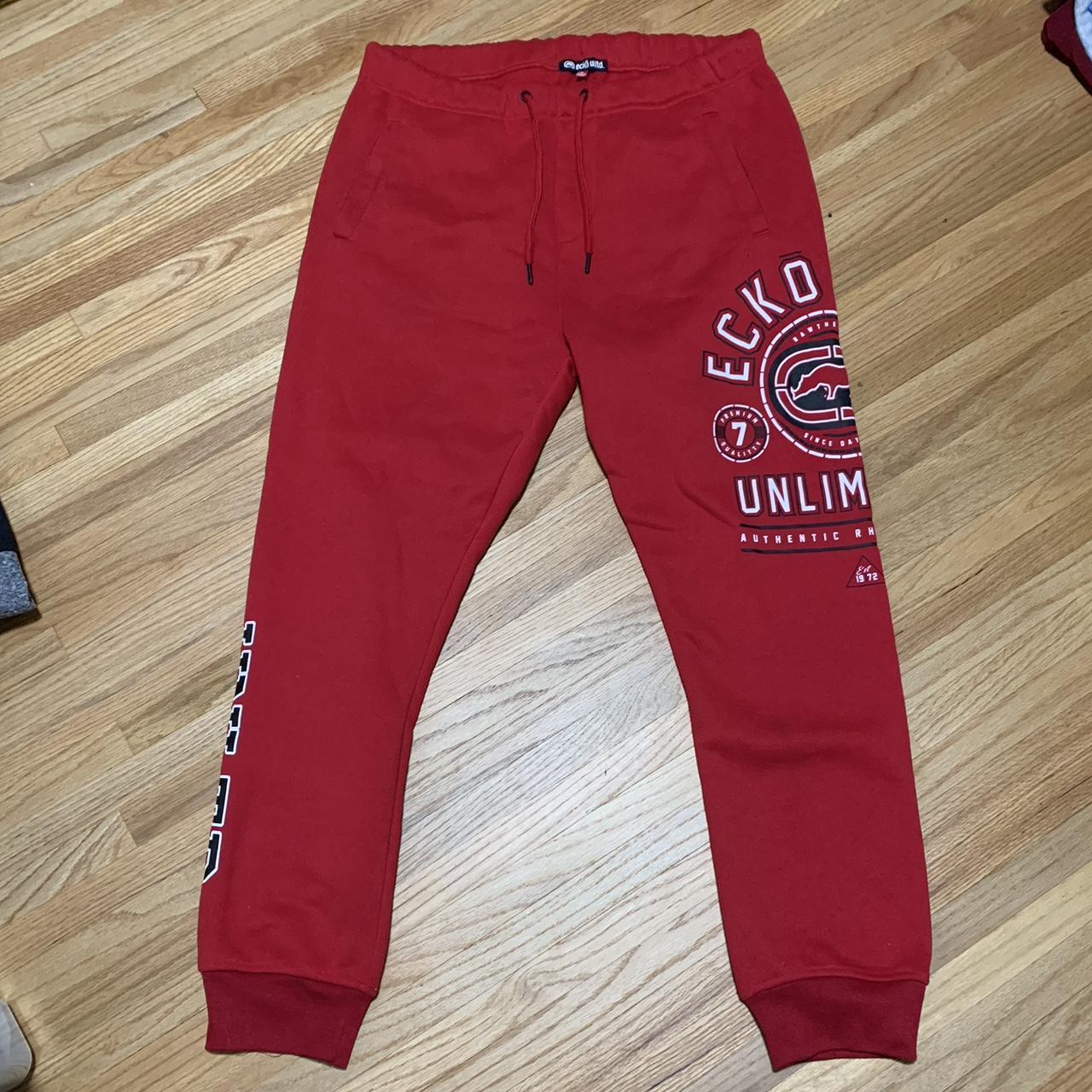 Ecko Unltd Gear ! 🔥 🦏 Mark Ecko Red / Black... - Depop