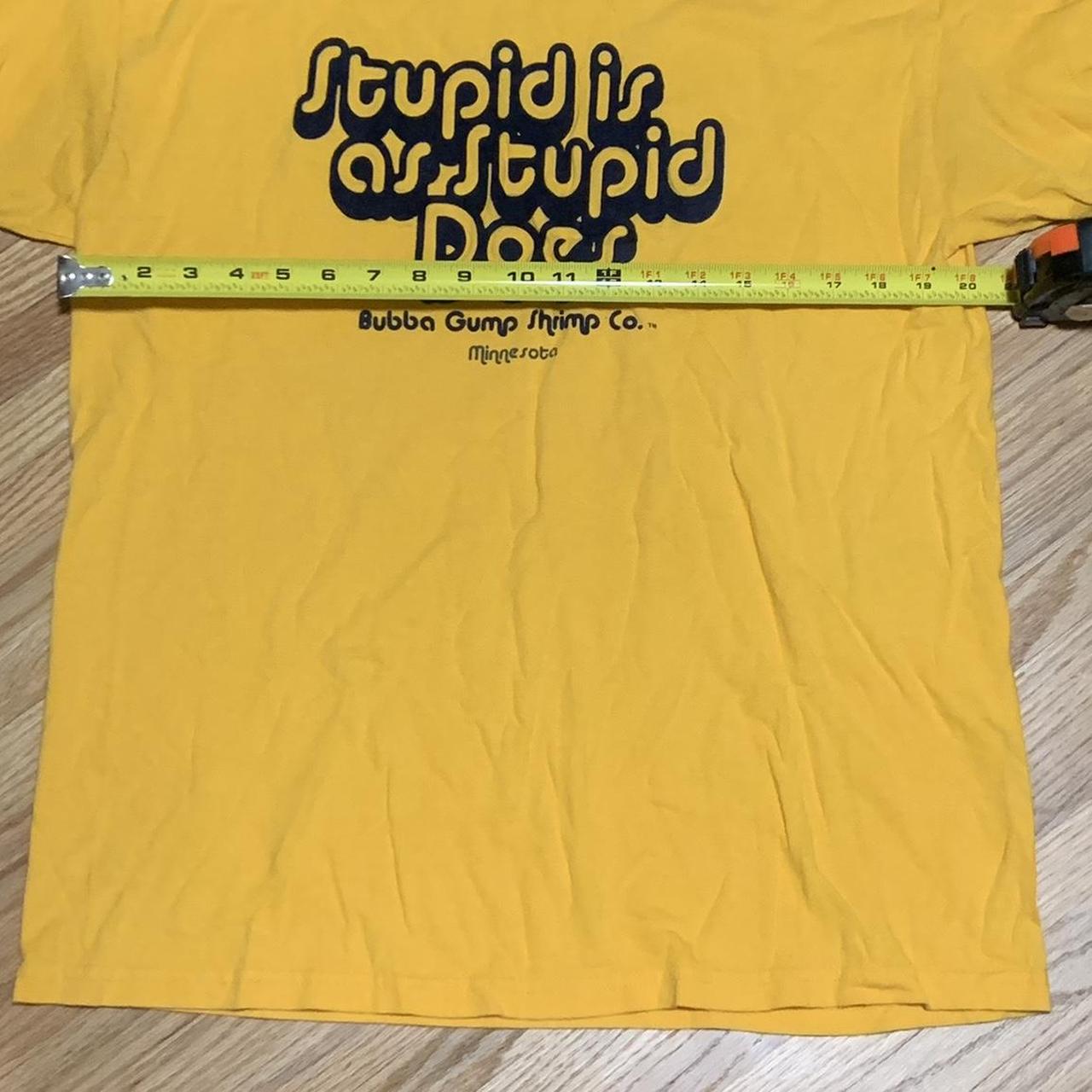 Bubba Gump Gear ! 🔥 🍤 Yellow “Stupid Is As Stupid... | Depop