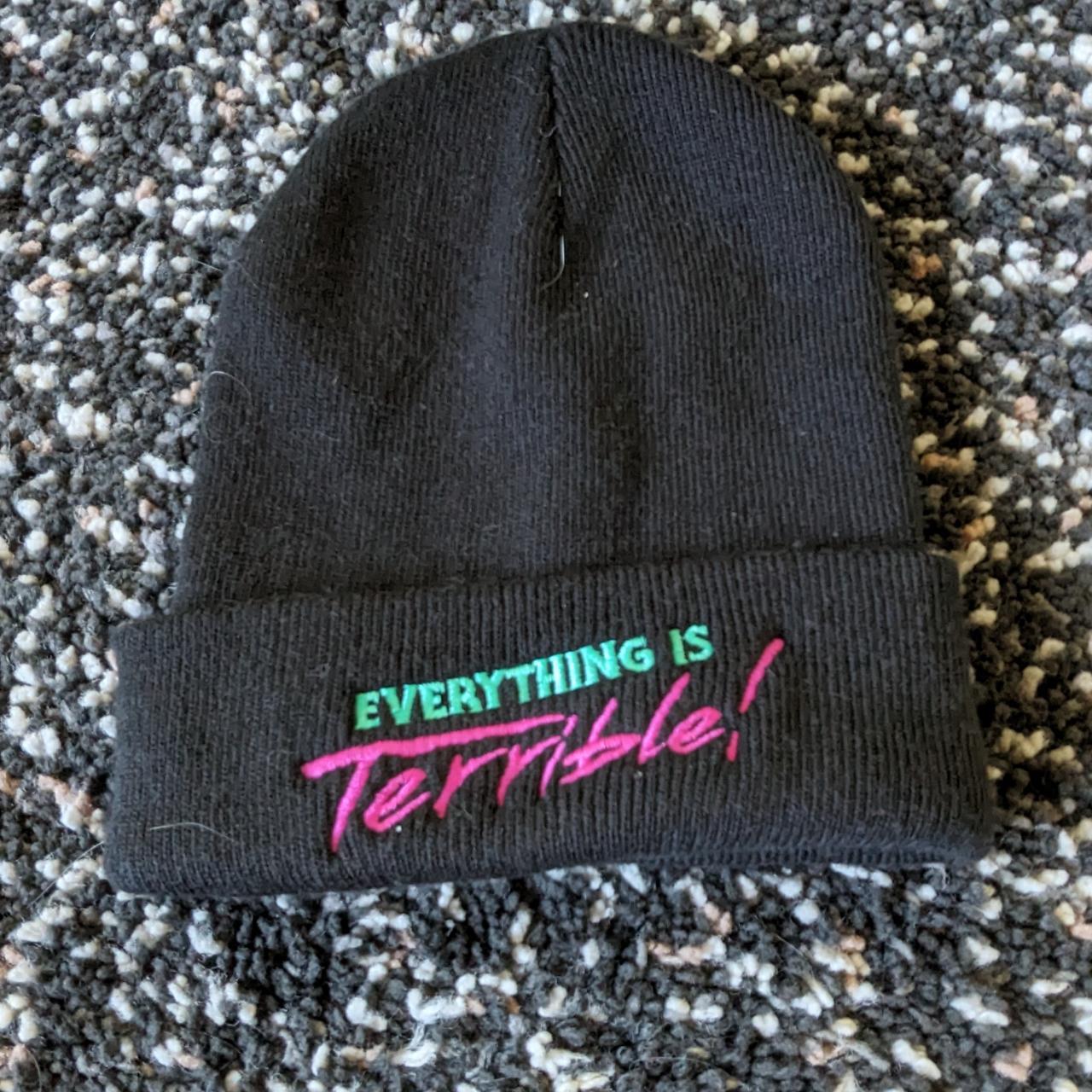 Everything Is Terrible! beanie - Depop