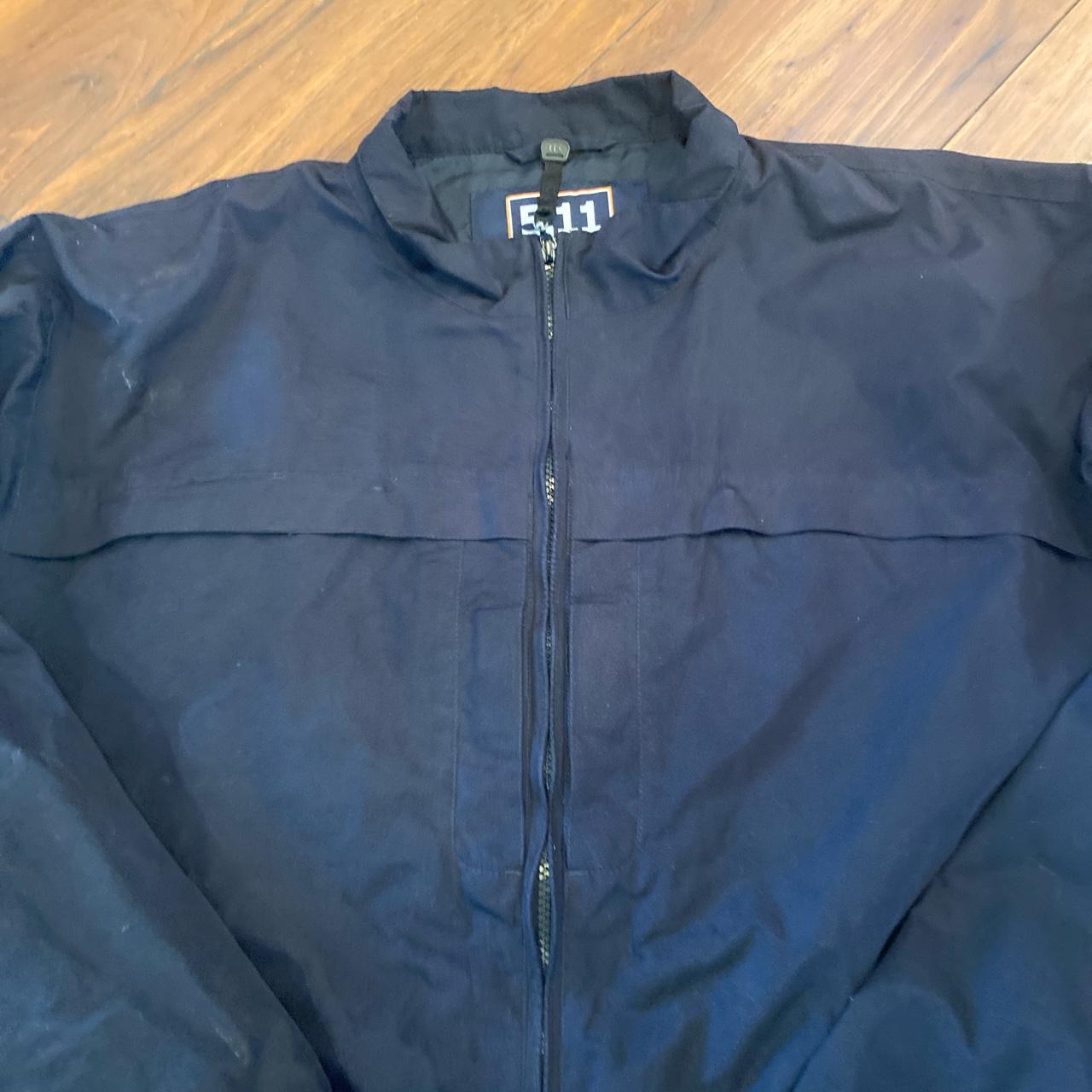5.11 navy blue shooting sports tactile jacket with... - Depop