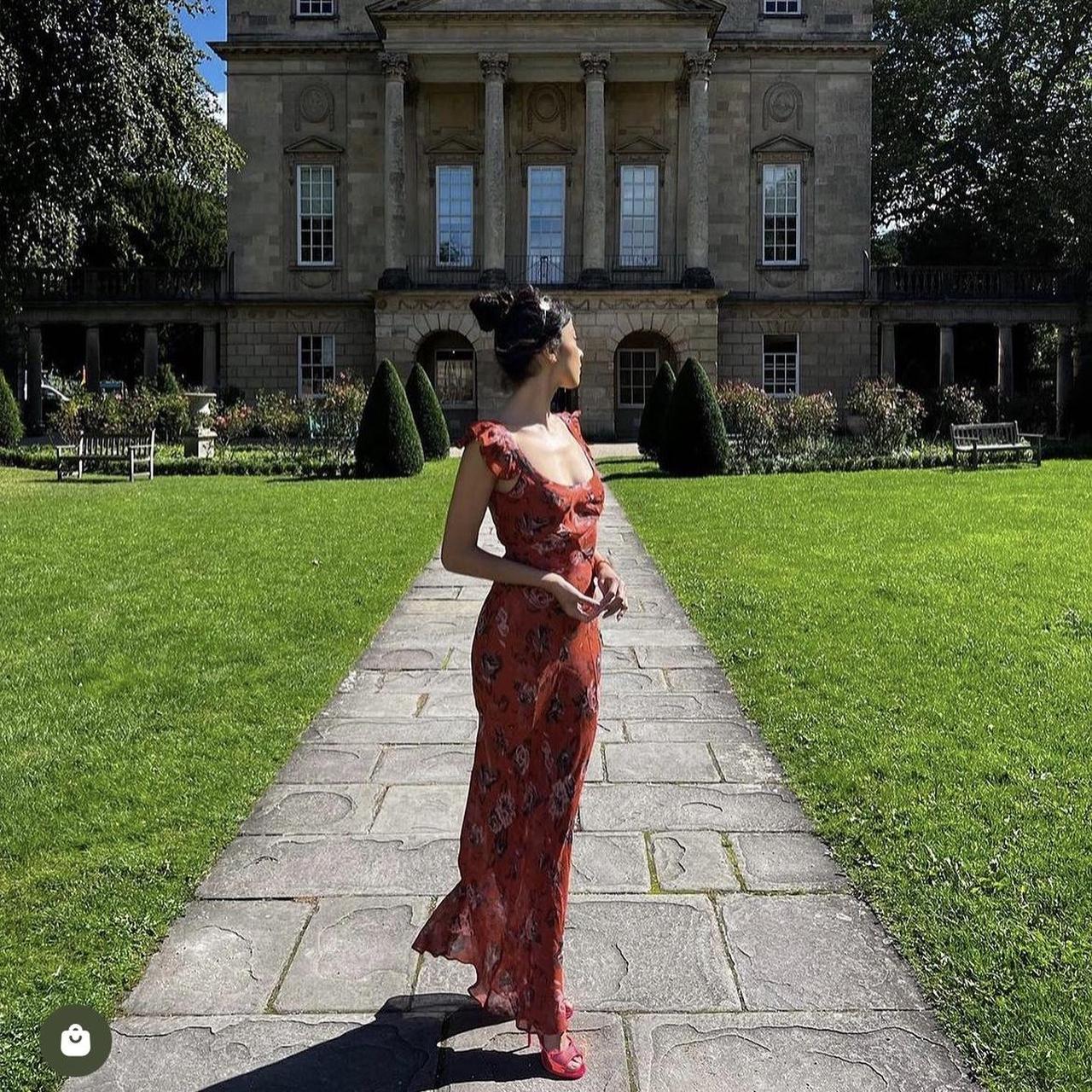 Realisation Par Lila Dress in Rose - size xs Worn... - Depop