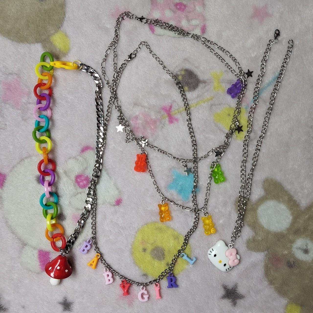 Cutecore Accessories Bundle Includes 4 necklaces &... - Depop