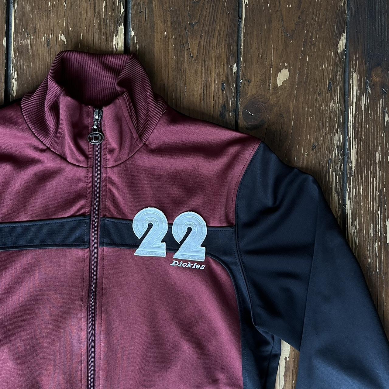 // Red and black Dickies 22 Track jacket // //... - Depop