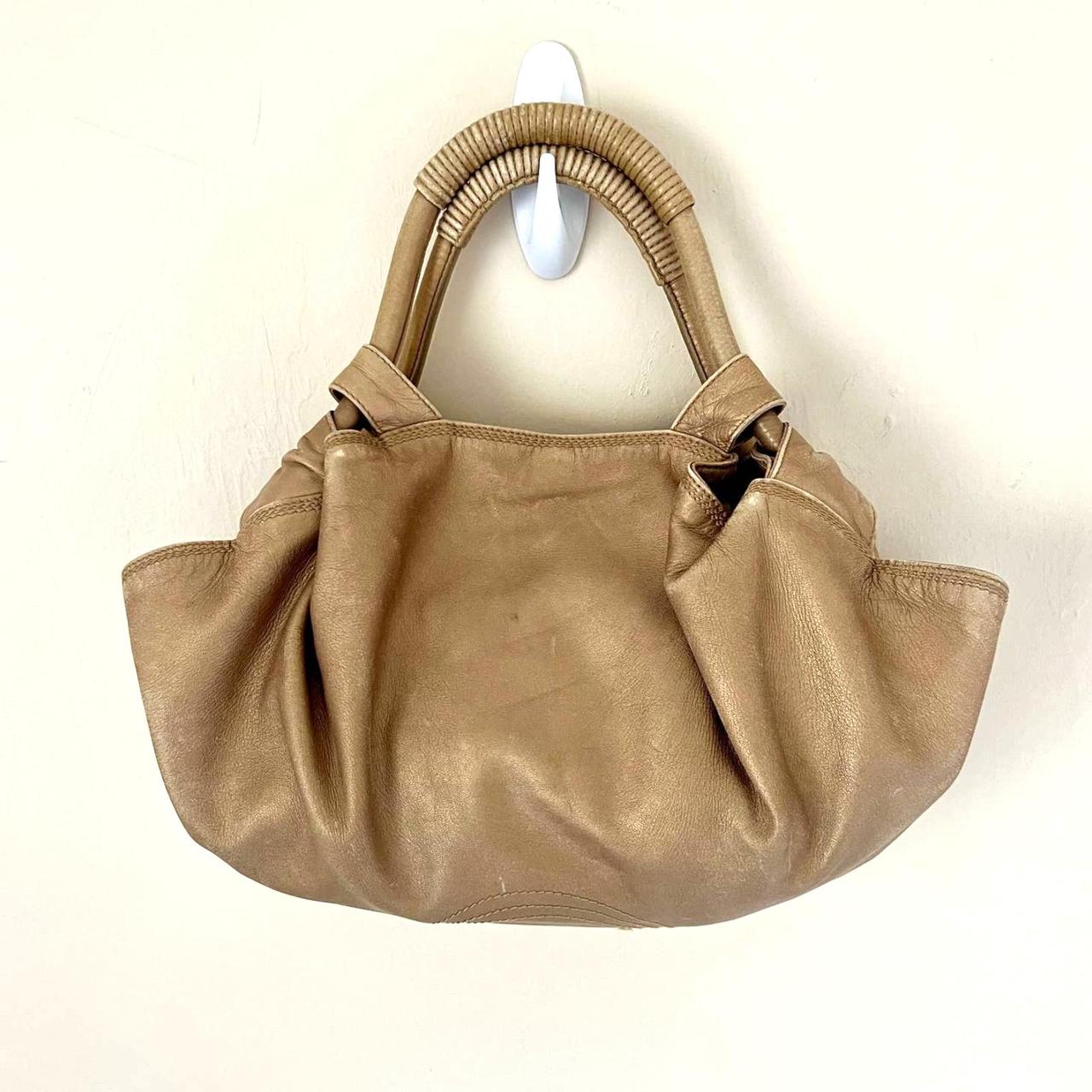 Authenic LOEWE Tote Drawstring Hand bag Nappa aire... - Depop