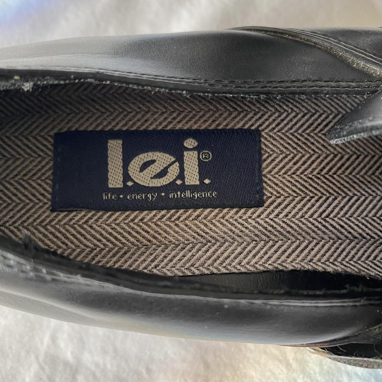 Lei black y2k faux leather clogs Women’s size... - Depop