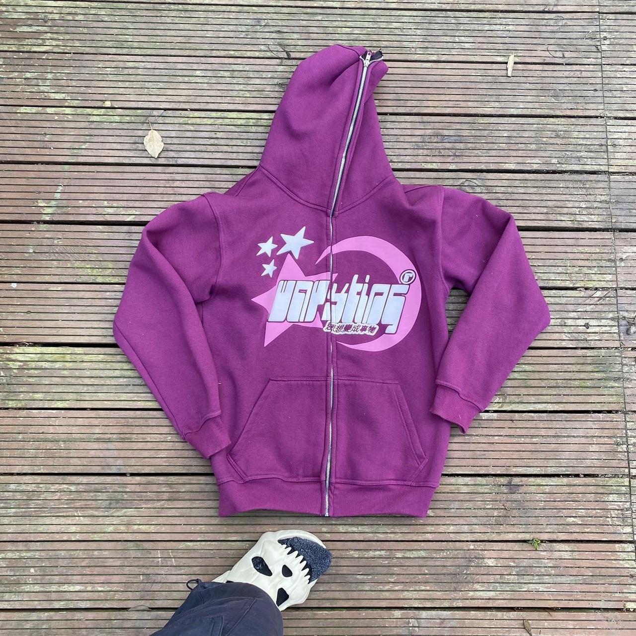 Wavyting unreleased full zip purple hoodie 1of1…... - Depop