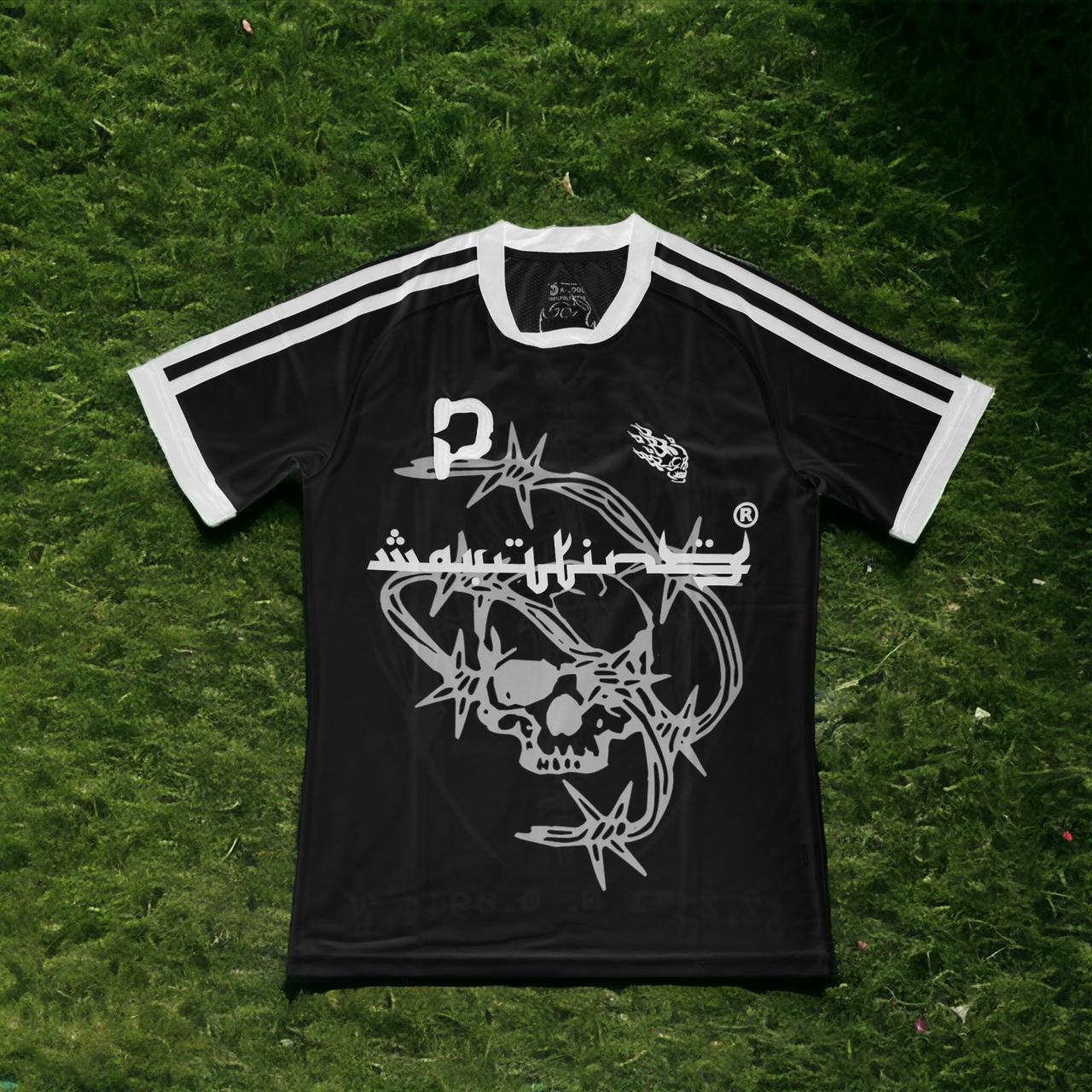 WAVYTING x PURLIEUS1189 FOOTBALL JERSEY ALLOW 2-3... - Depop