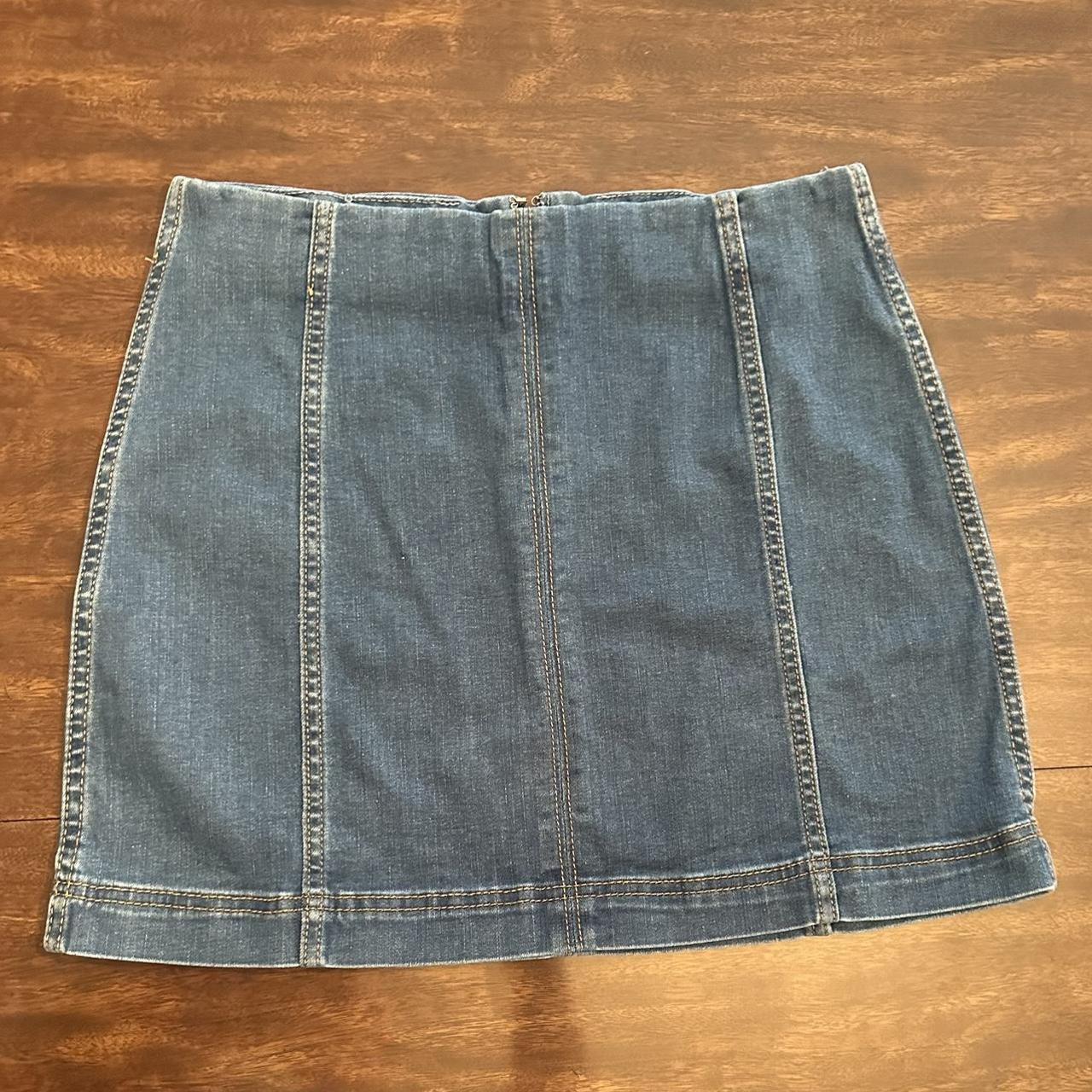 Wild Fable Denim Skirt - Depop
