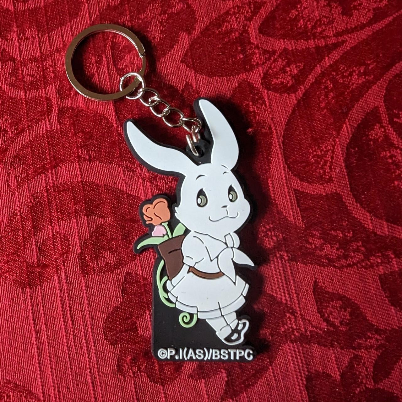 OFFICIAL BEASTARS 'HARU' KEYCHAIN RUBBER STRAP - Depop