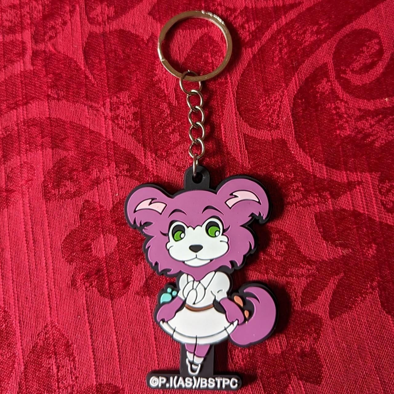 OFFICIAL BEASTARS 'JUNO' KEYCHAIN RUBBER STRAP - Depop