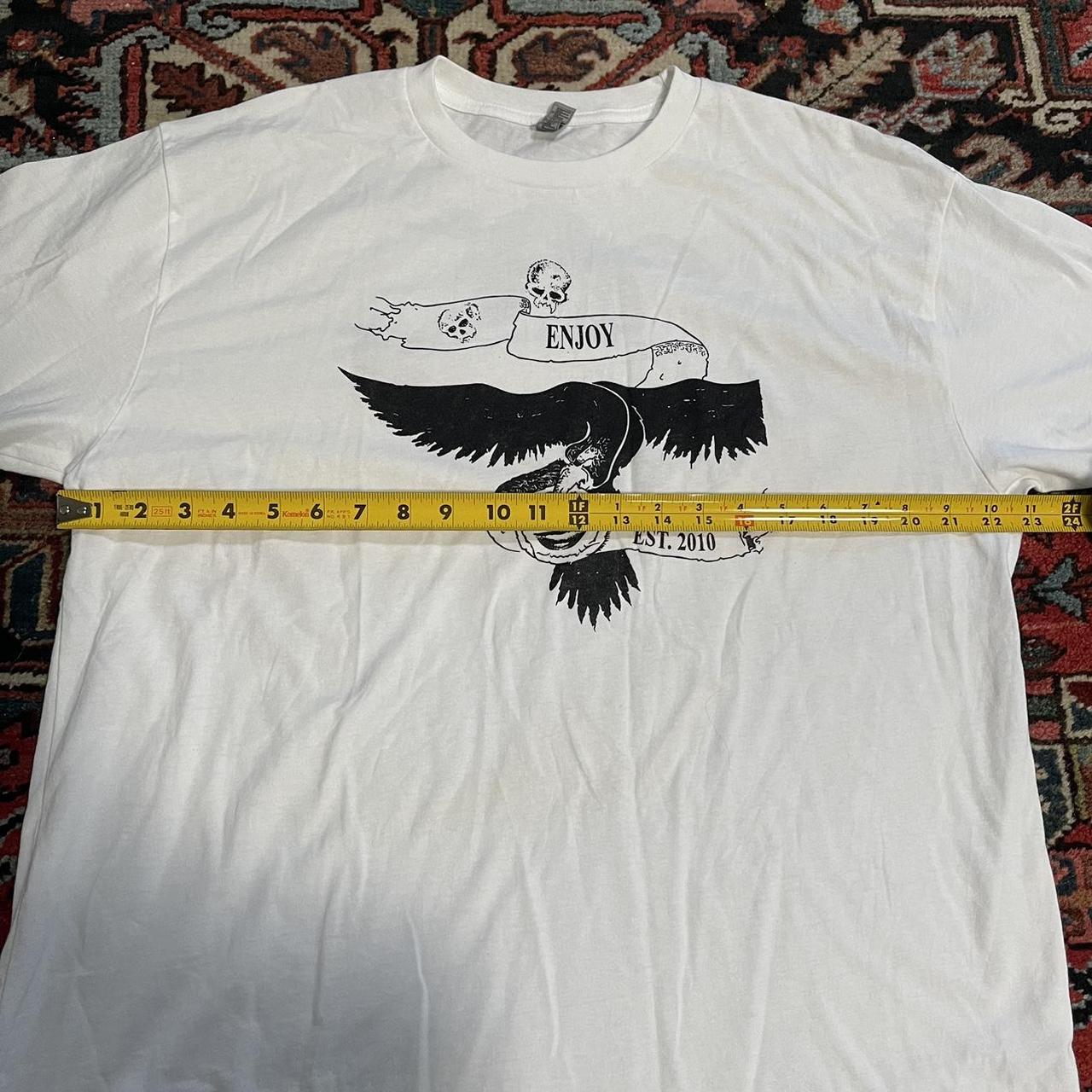 Concert merch from the band Enjoy! Super cool logo... - Depop