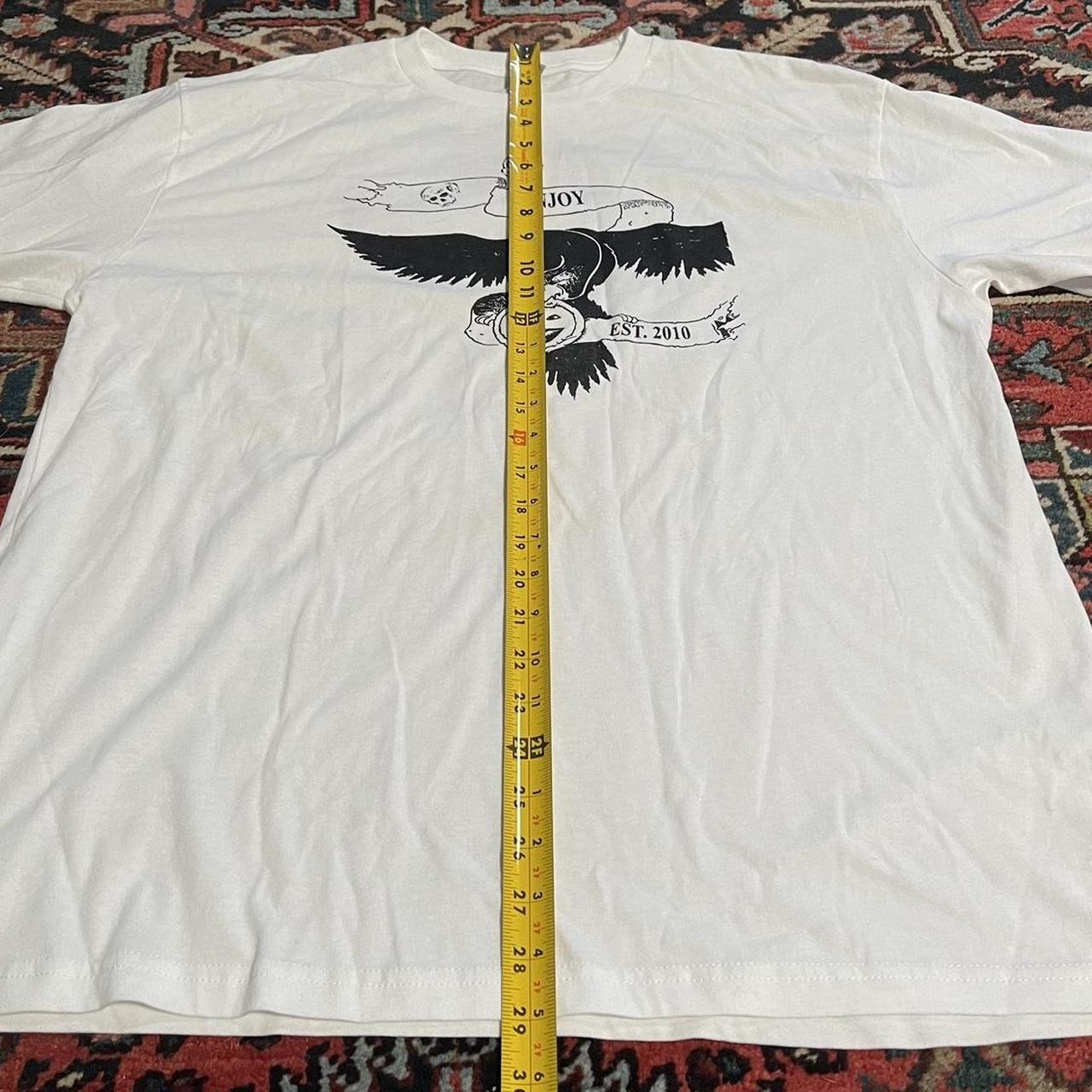 Concert merch from the band Enjoy! Super cool logo... - Depop