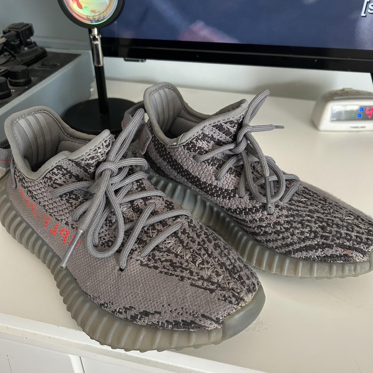 Adidas Yeezy Boost 350 V2 Beluga 2.0 Grey/ Bold... - Depop