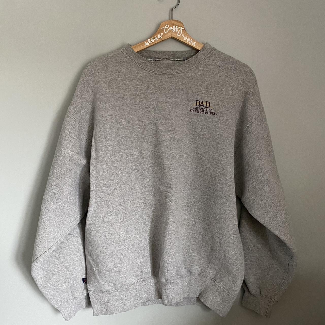 Dad University of Minnesota Duluth Grey Men’s... - Depop