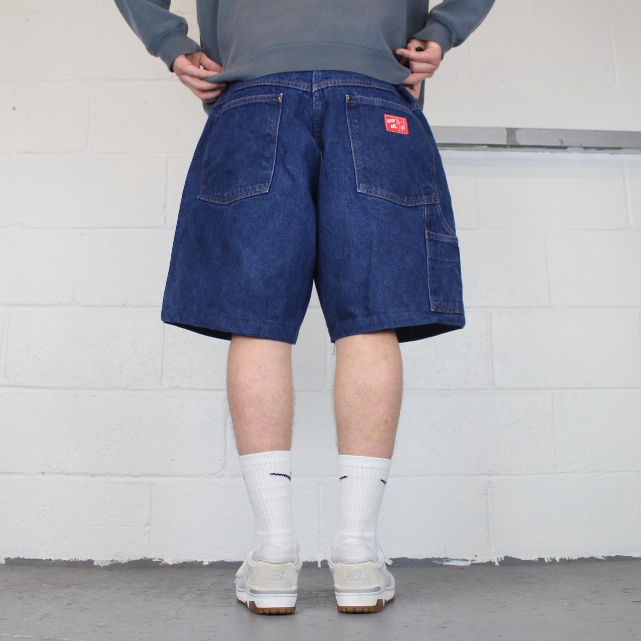 Wild ass carpenter Jorts Loose baggy rap skate... - Depop
