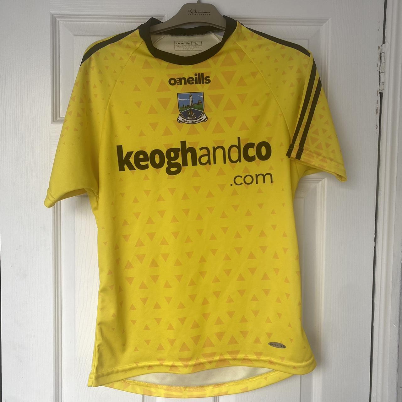 Yellow O’Neills Fermanagh Hurling / GAA / Gaelic... - Depop