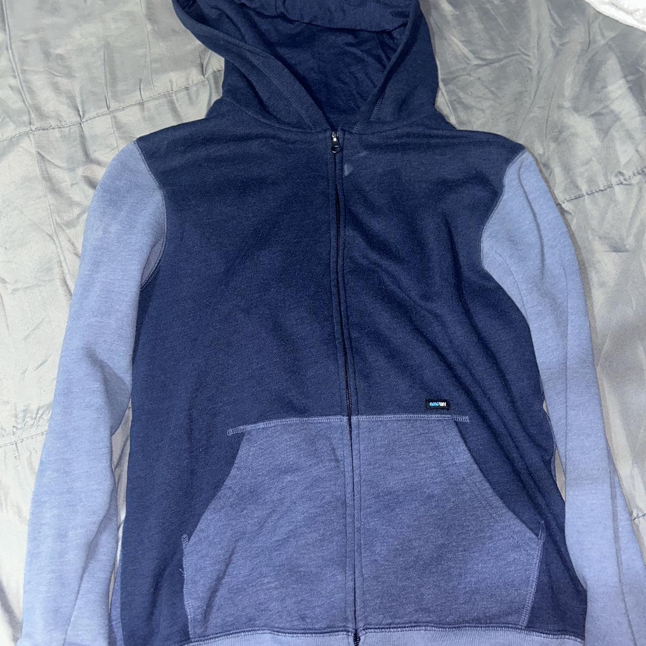 Amplify zip up jacket Blue - Depop