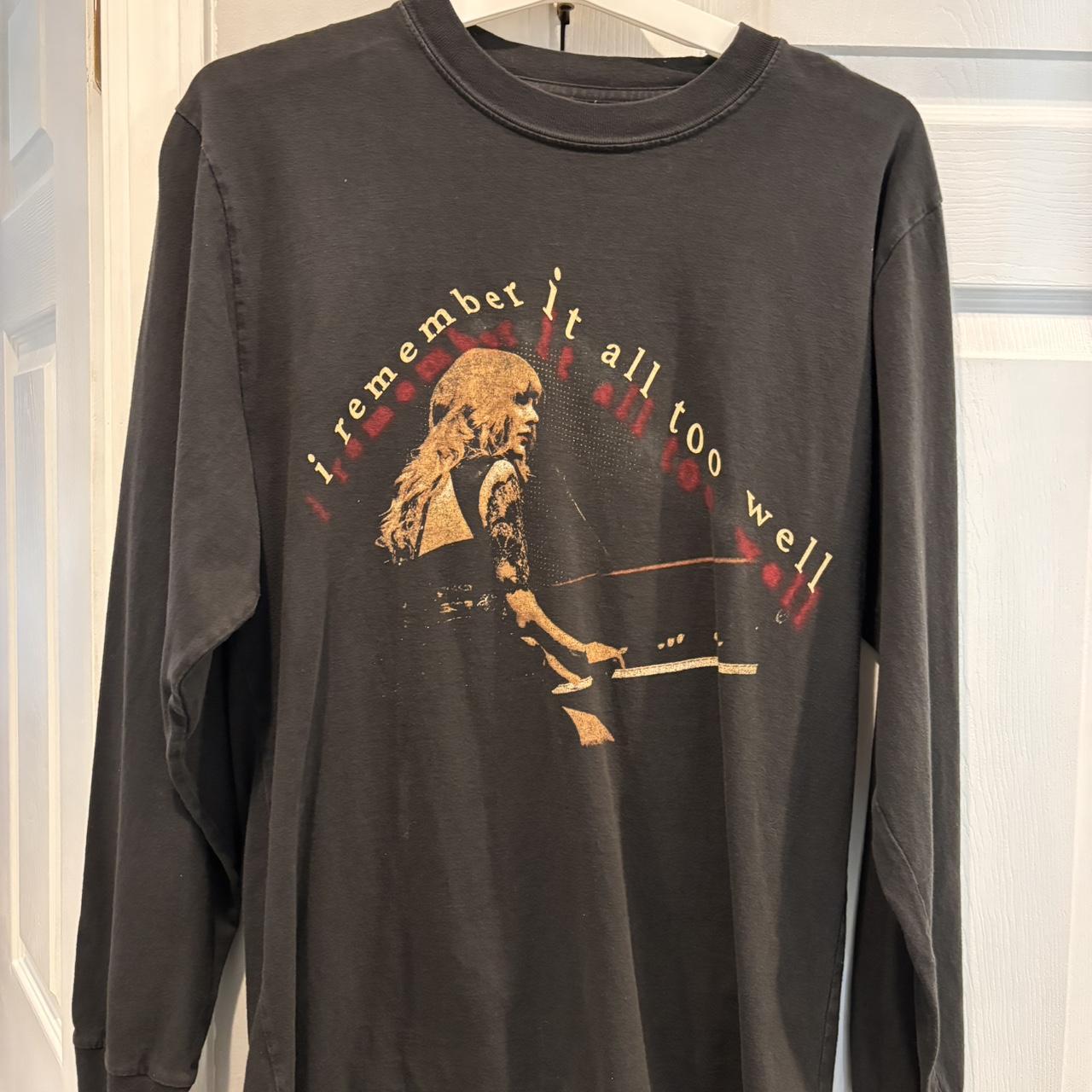 taylor swift all too well long sleeve brought from... - Depop