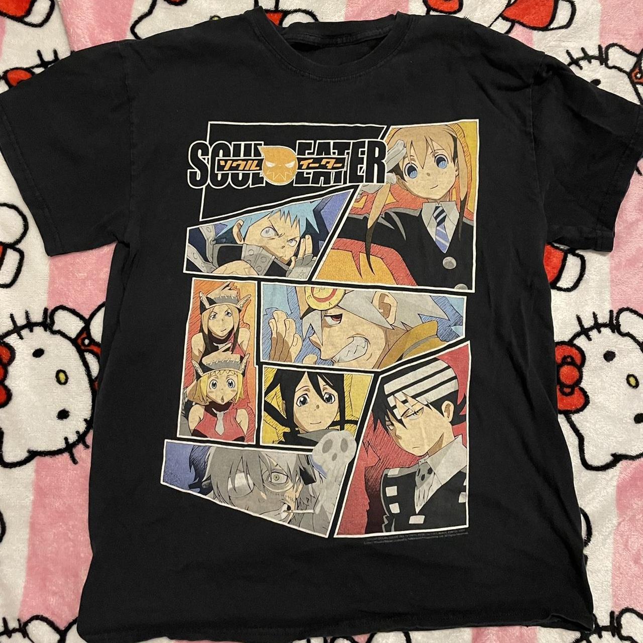 Soul eater character shirt! Very loved :) sizing... - Depop