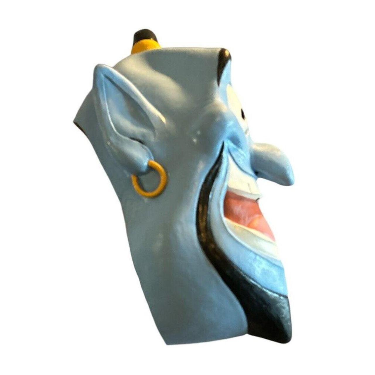 Disney Genie Aladdin Adult Latex Mask Halloween... - Depop