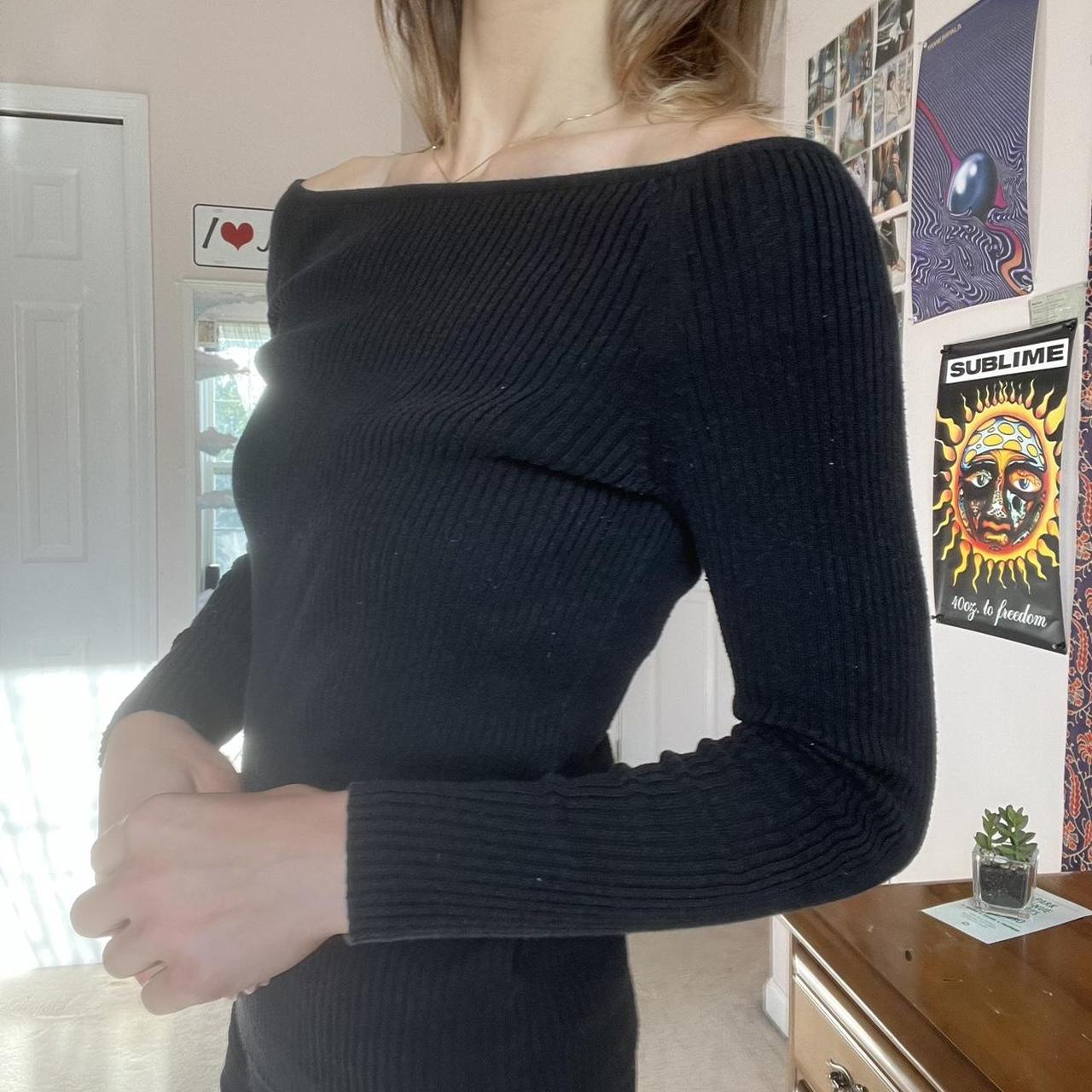 beautiful vintage off the shoulder top from old... - Depop