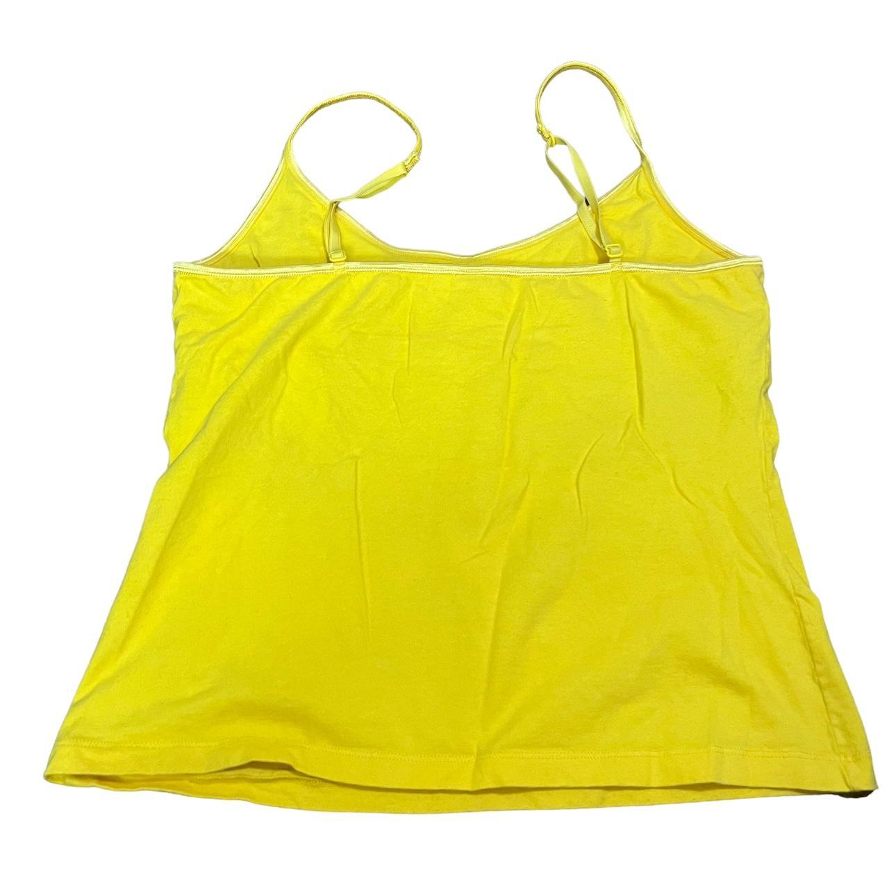 Yellow joe boxer smiley face tank top Great... - Depop