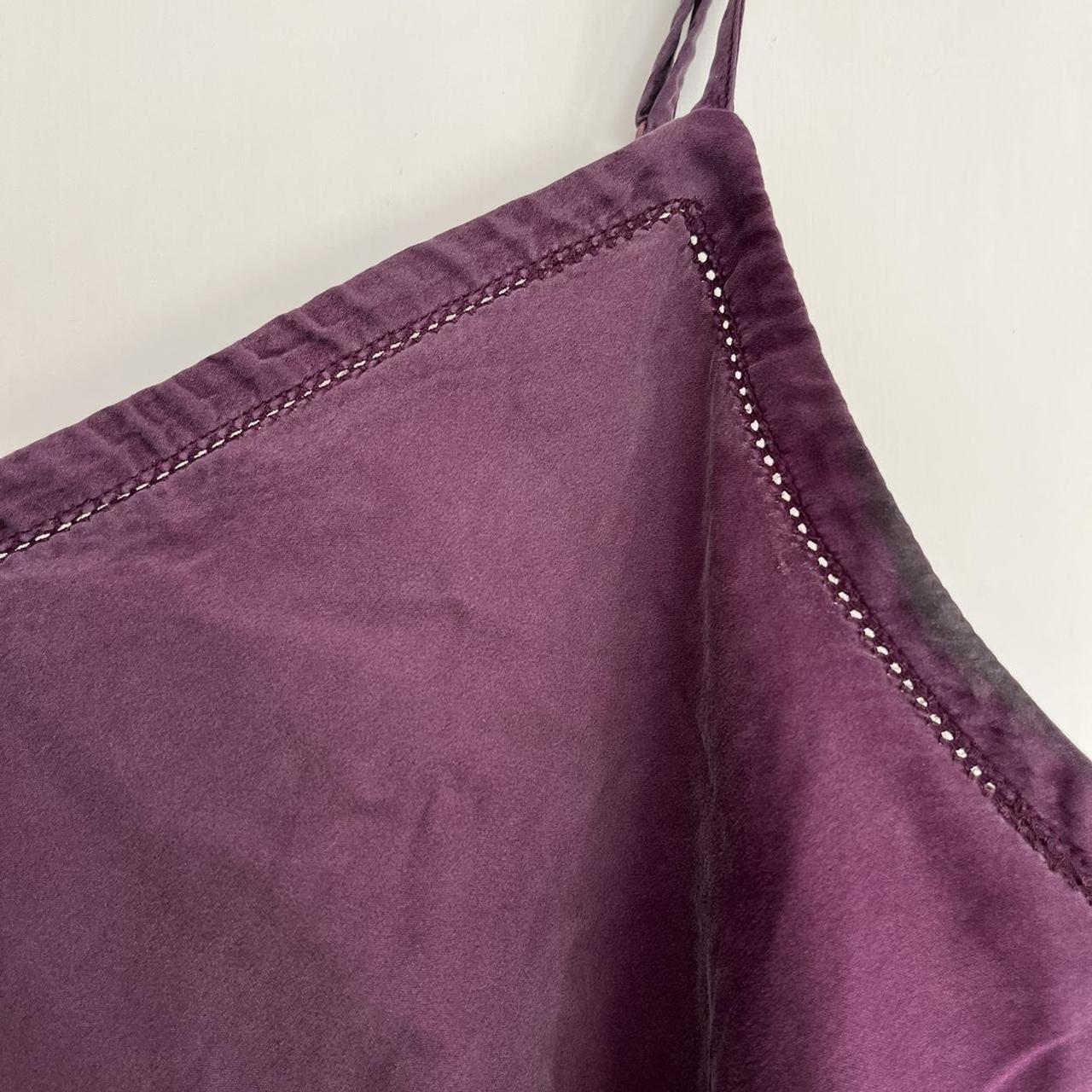 Monsoon purple floaty cami 100% silk Labelled as... - Depop