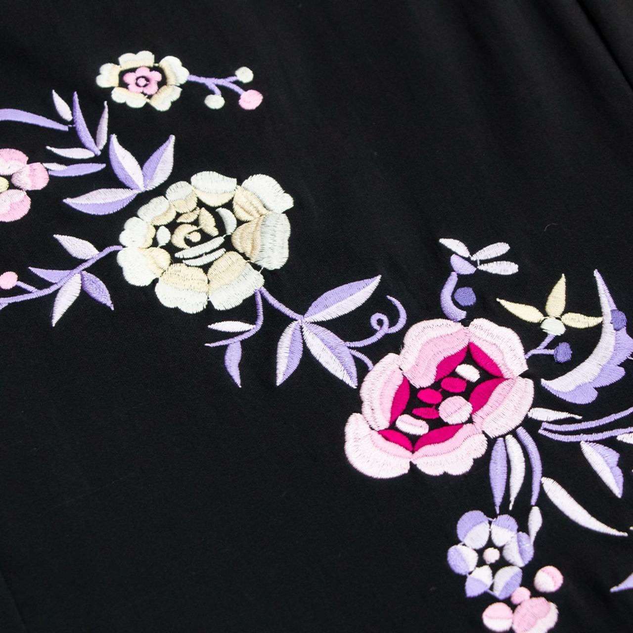 Linea 90s `Formal Embroidered Dress. Please check... - Depop