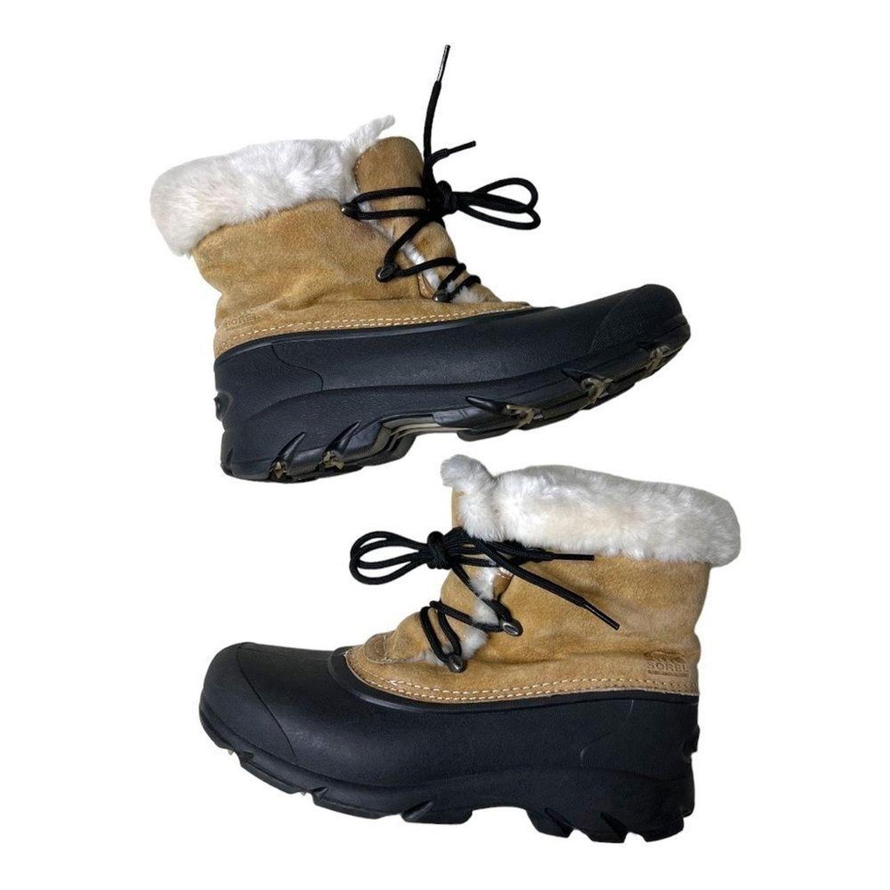 SOREL Women’s Snow Angel Lace Boots Size 8 Color:... - Depop