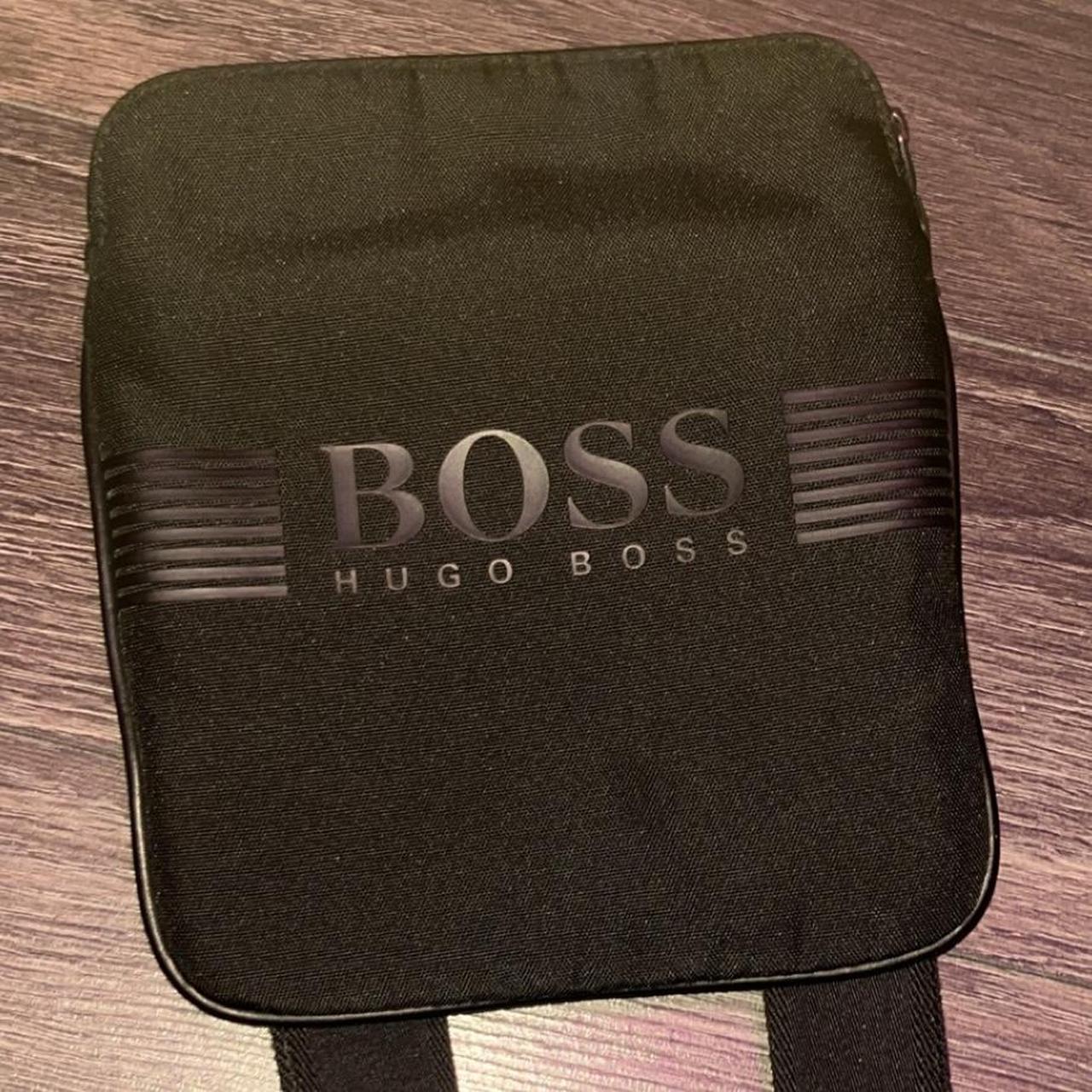 boss/hugo boss mens pouch absolute rare and unique... - Depop