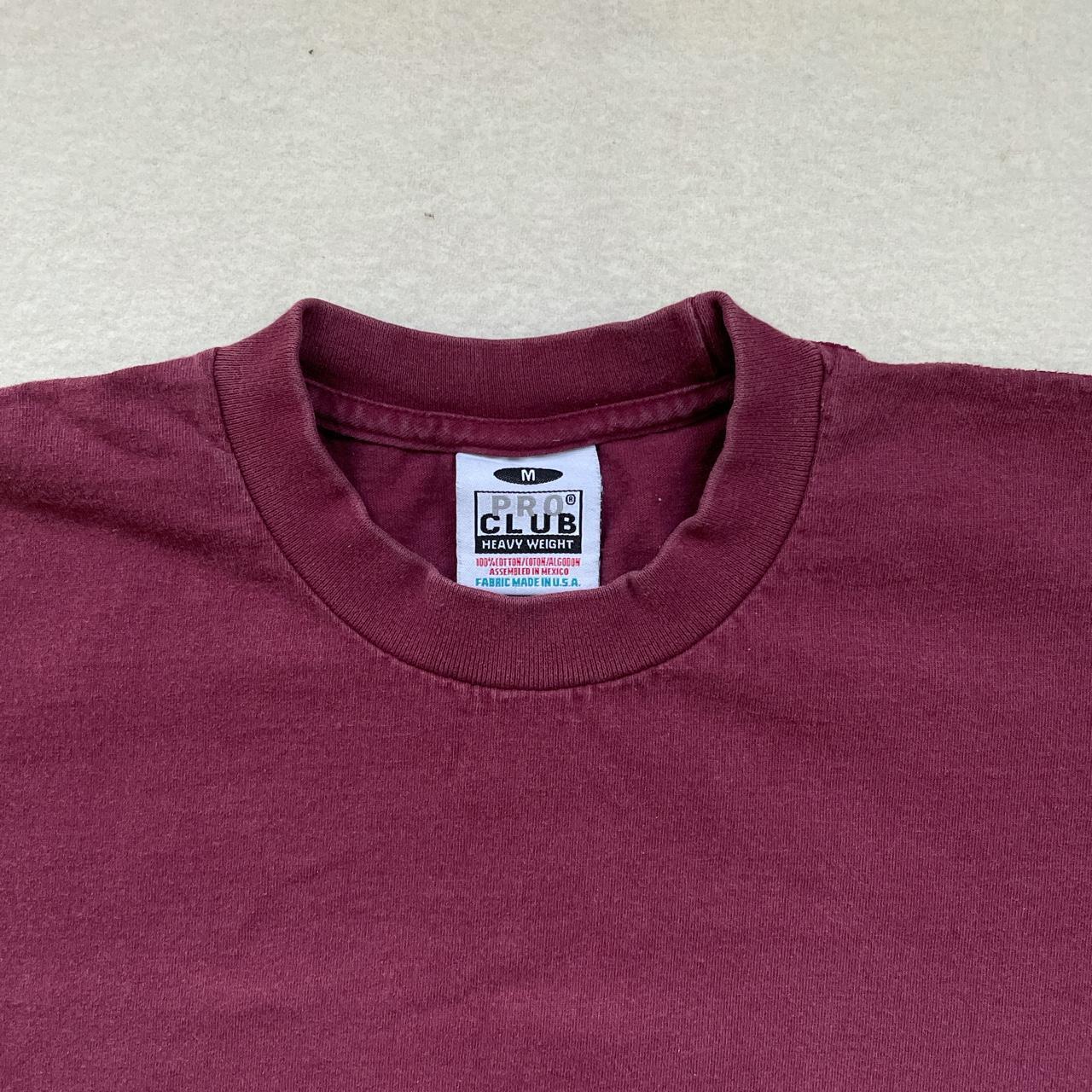 vintage pro club - size medium Length - 26” Pit to... - Depop