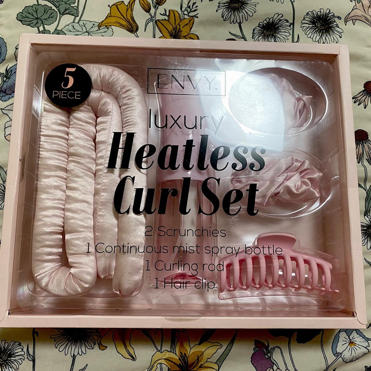 ꩜𖦹༄ 5 piece ENVY luxury heatless curl set... | Depop
