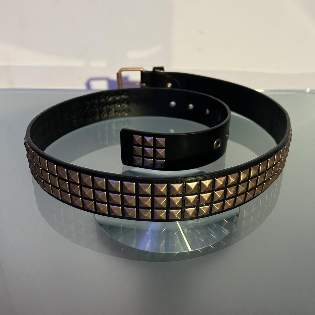 A4 - Pyramid Studded Belt (bronze) FREE SHIPPING... - Depop