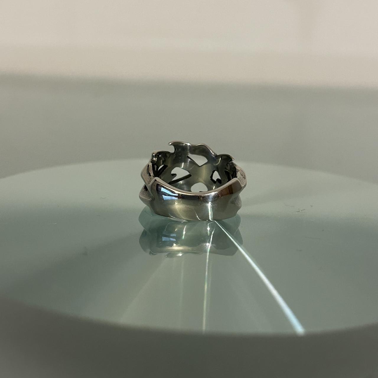 RB7 - Y2K Spike Thorn Ring FREE SHIPPING WHEN YOU... - Depop