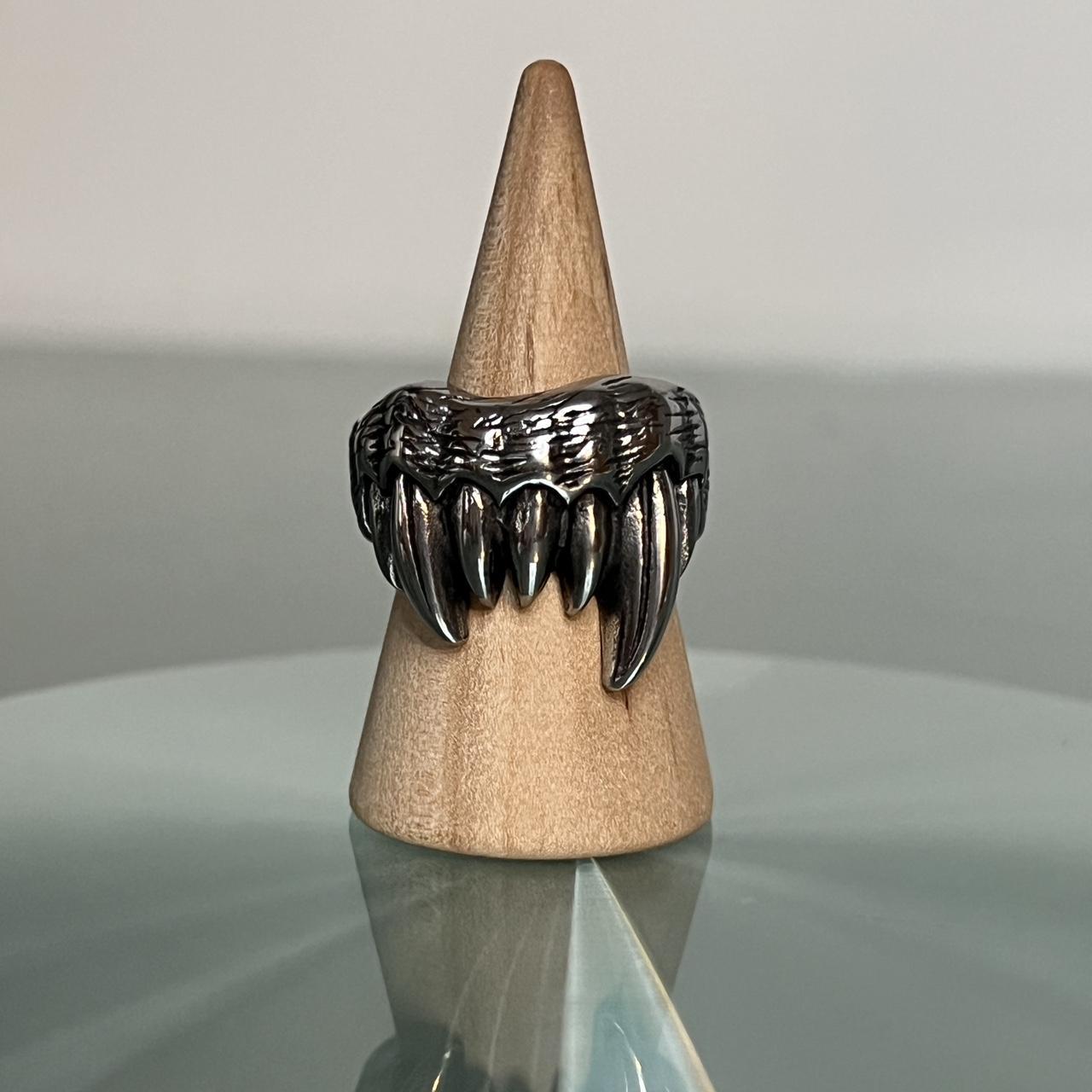 Y2k Monster Teeth Ring FREE SHIPPING WHEN YOU... - Depop