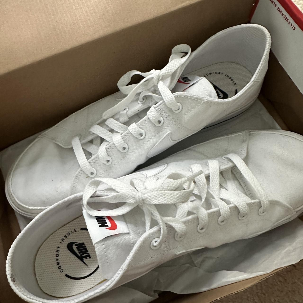 Nikes men’s court shoes Size US 12 Used once only a... - Depop