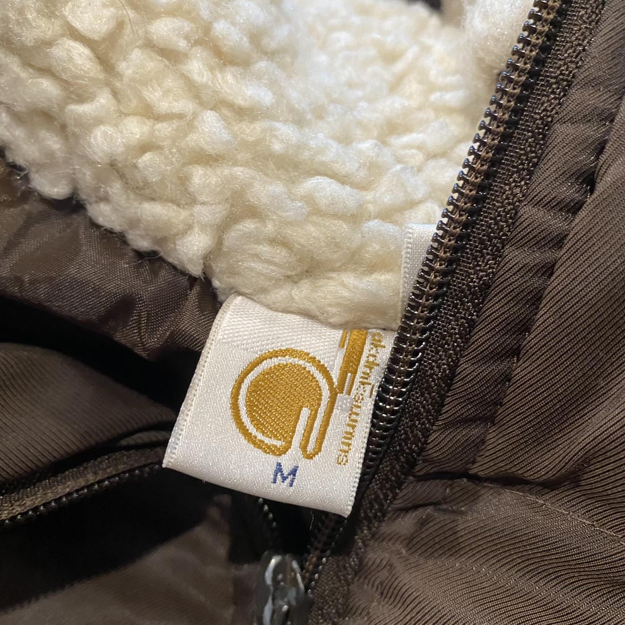 Y2K Akdmks Brown Puffer Jacket Sz M 21x23 Womens... - Depop