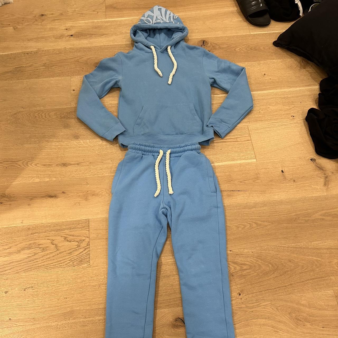 Syna World Tracksuit/Sweatsuit (Blue) Size mens... - Depop