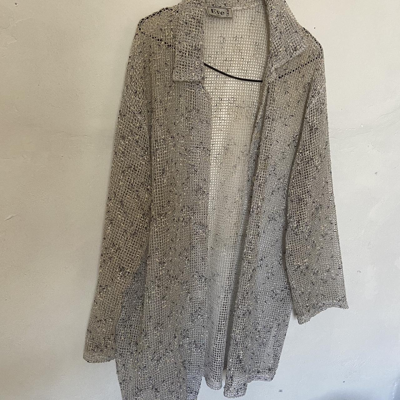 Netted shirt Can be worn as shirt or jacket for summer - Depop