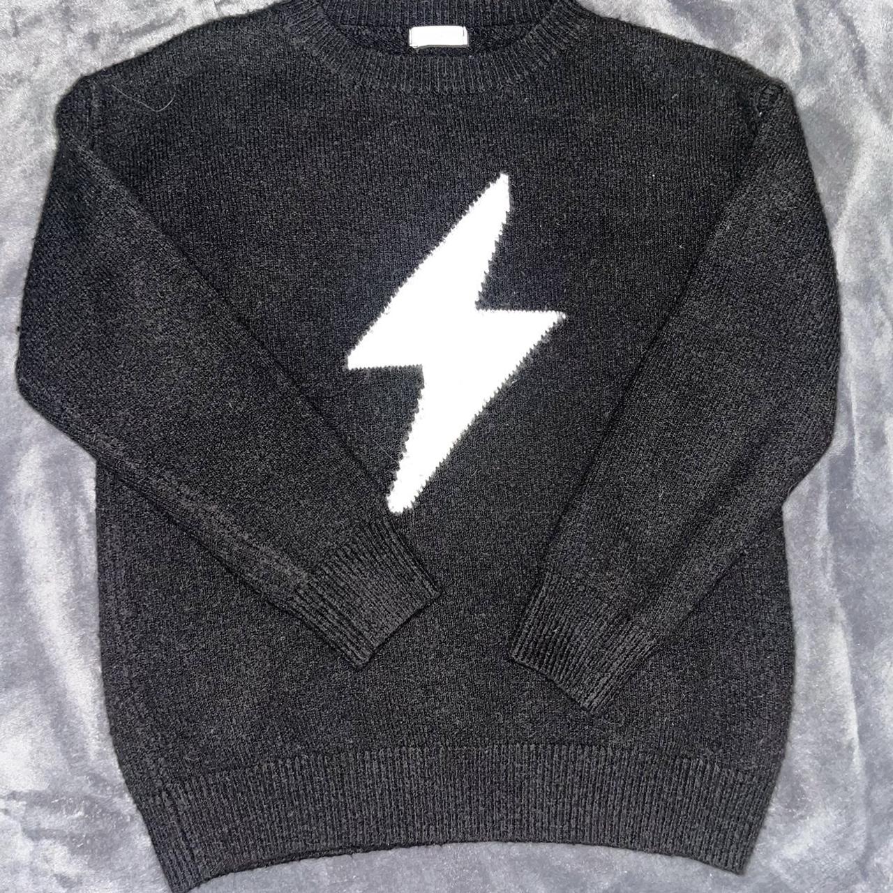 Lightning Strike Sweater from Market Miami ⚡️ Size... - Depop