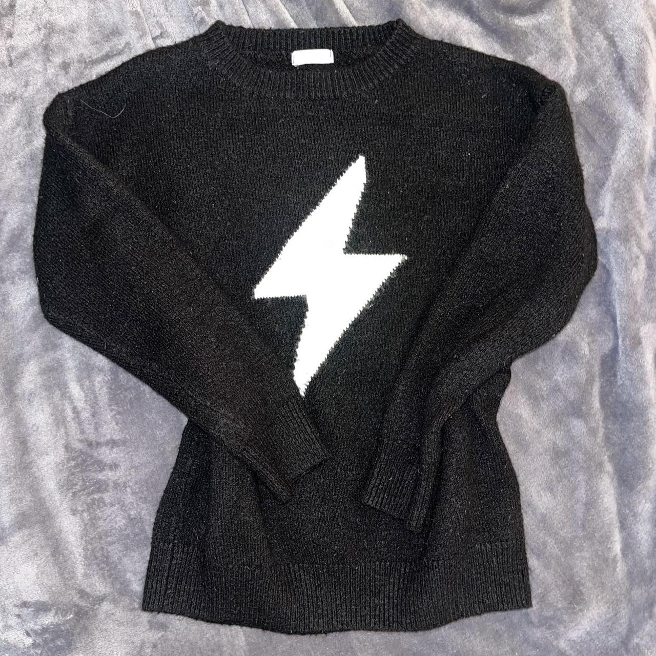 Lightning Strike Sweater from Market Miami ⚡️ Size... - Depop