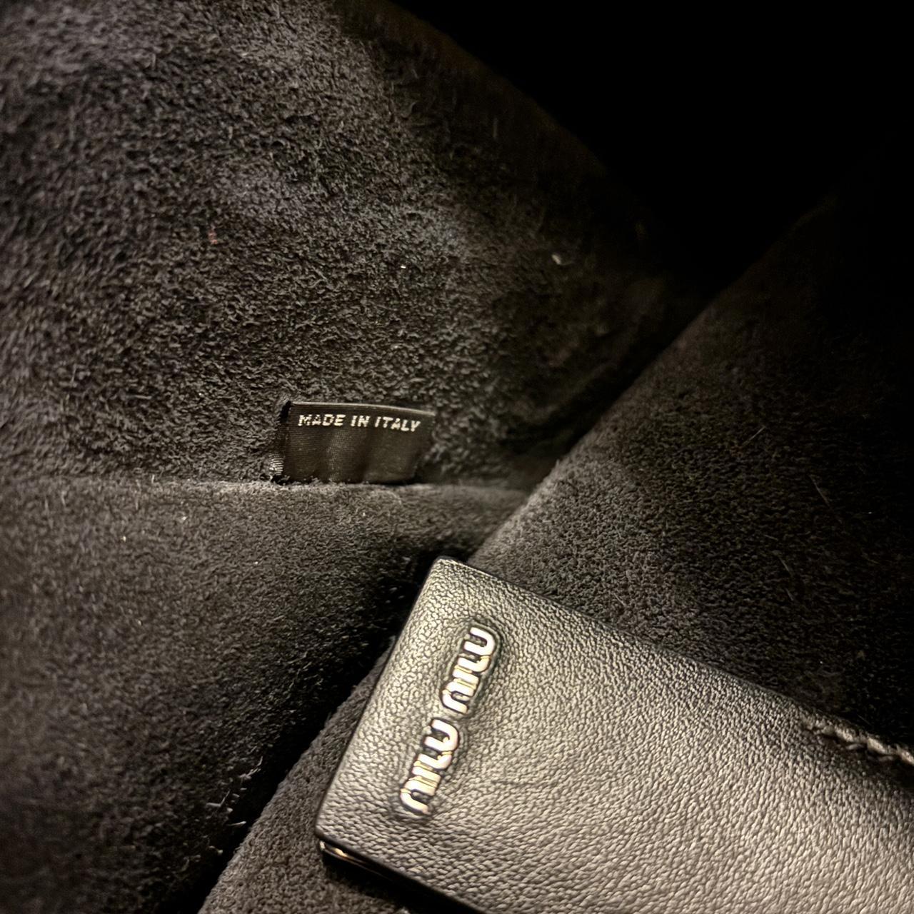 Miu Miu Women's Leather Tote Shoulder Bag. Beautiful... - Depop