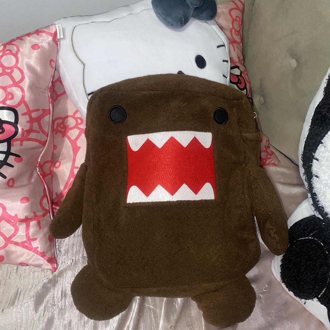 Domo plush backpack og - super cute! #kawaii #domo... - Depop