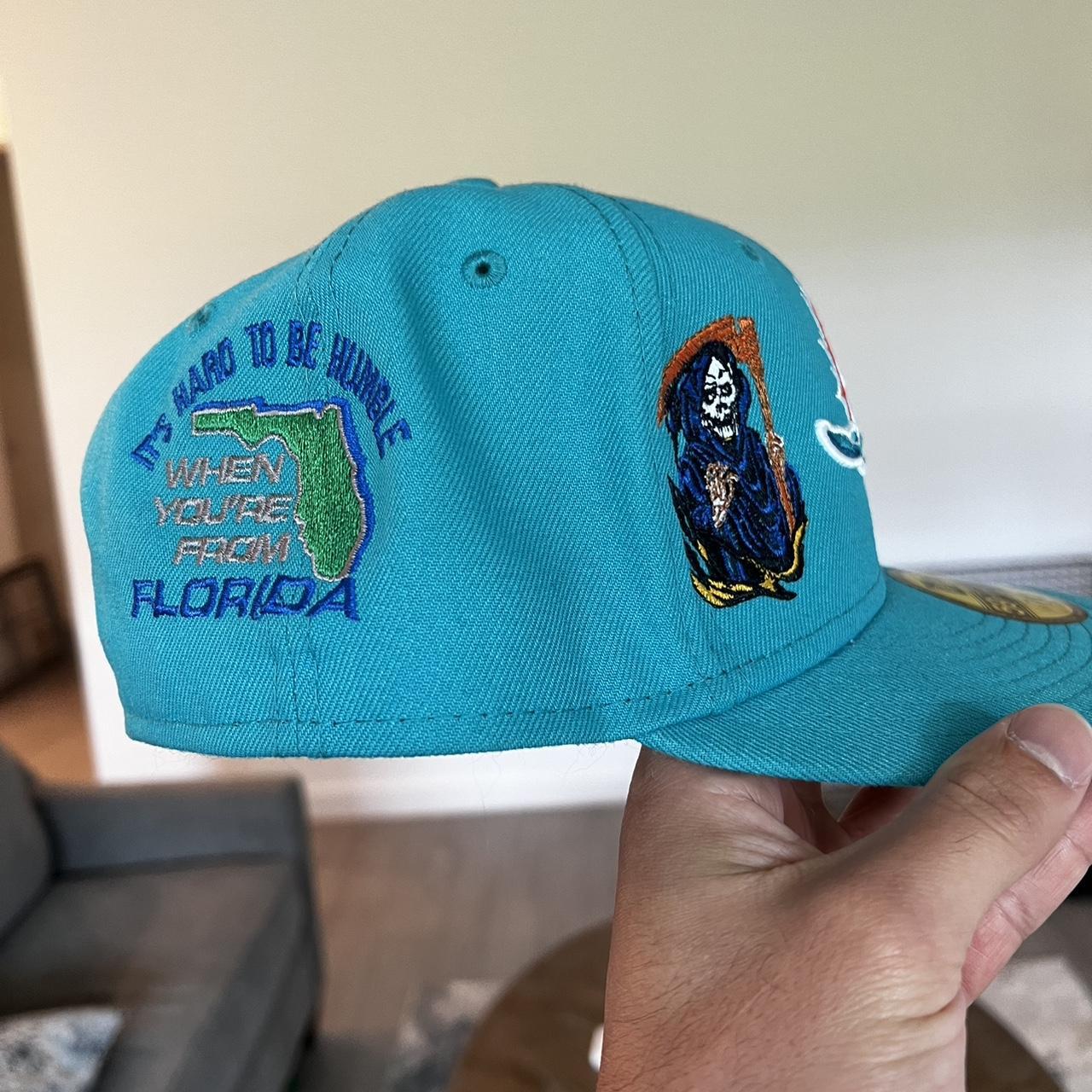 Lord Fubu Miami Dolphins Fitted Hat size 7 1/4. ... - Depop