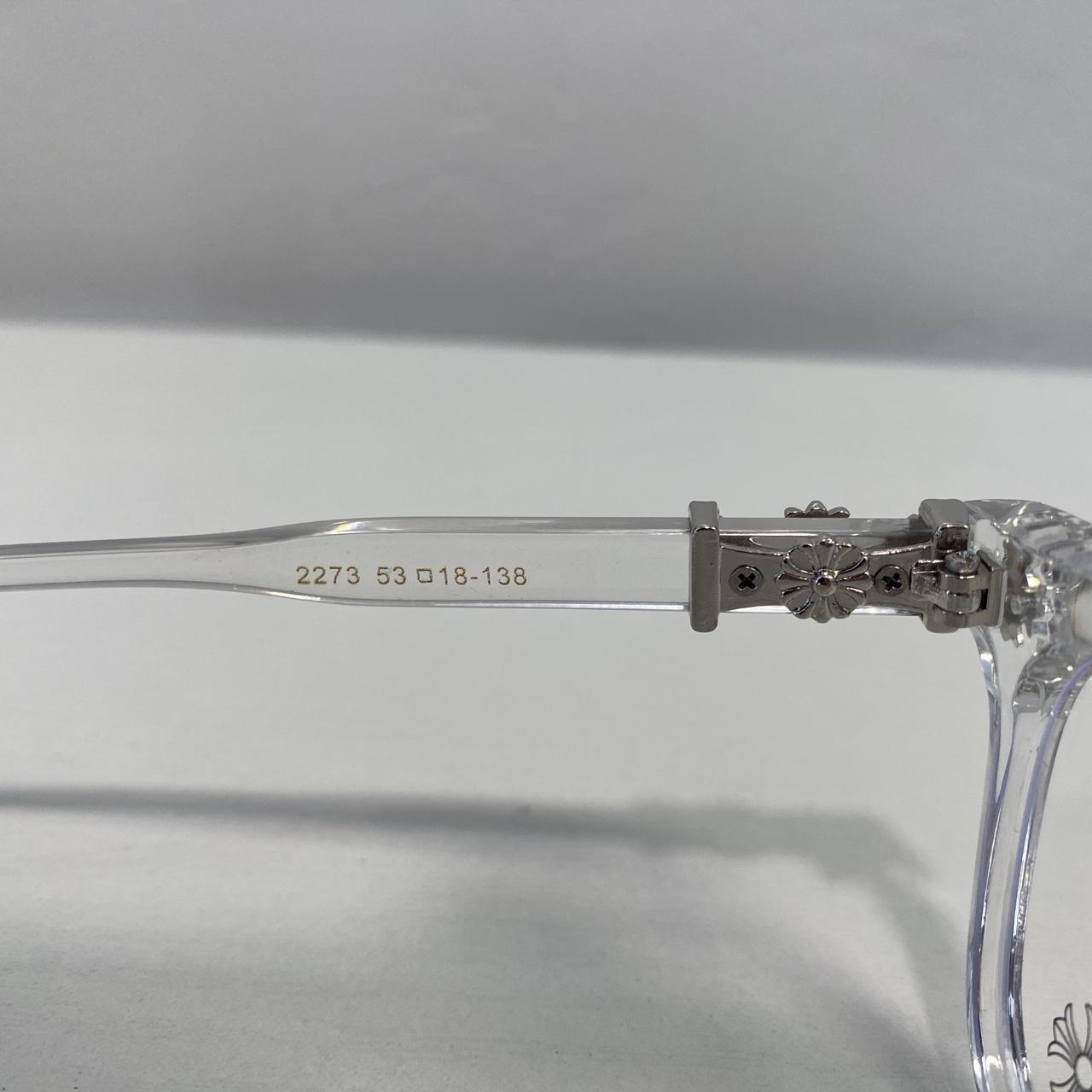 CLASSIC clear and silver frame glasses clear lens... | Depop