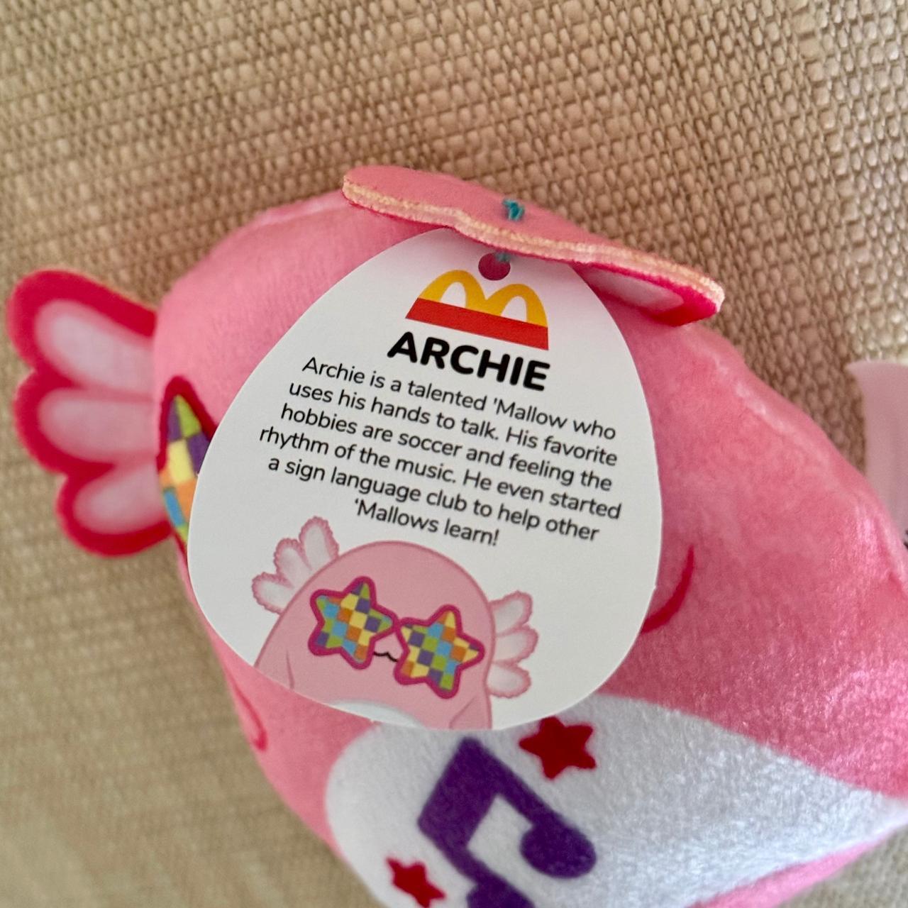 McDonald's Happy Meal Toys Archie the Axolotl... - Depop