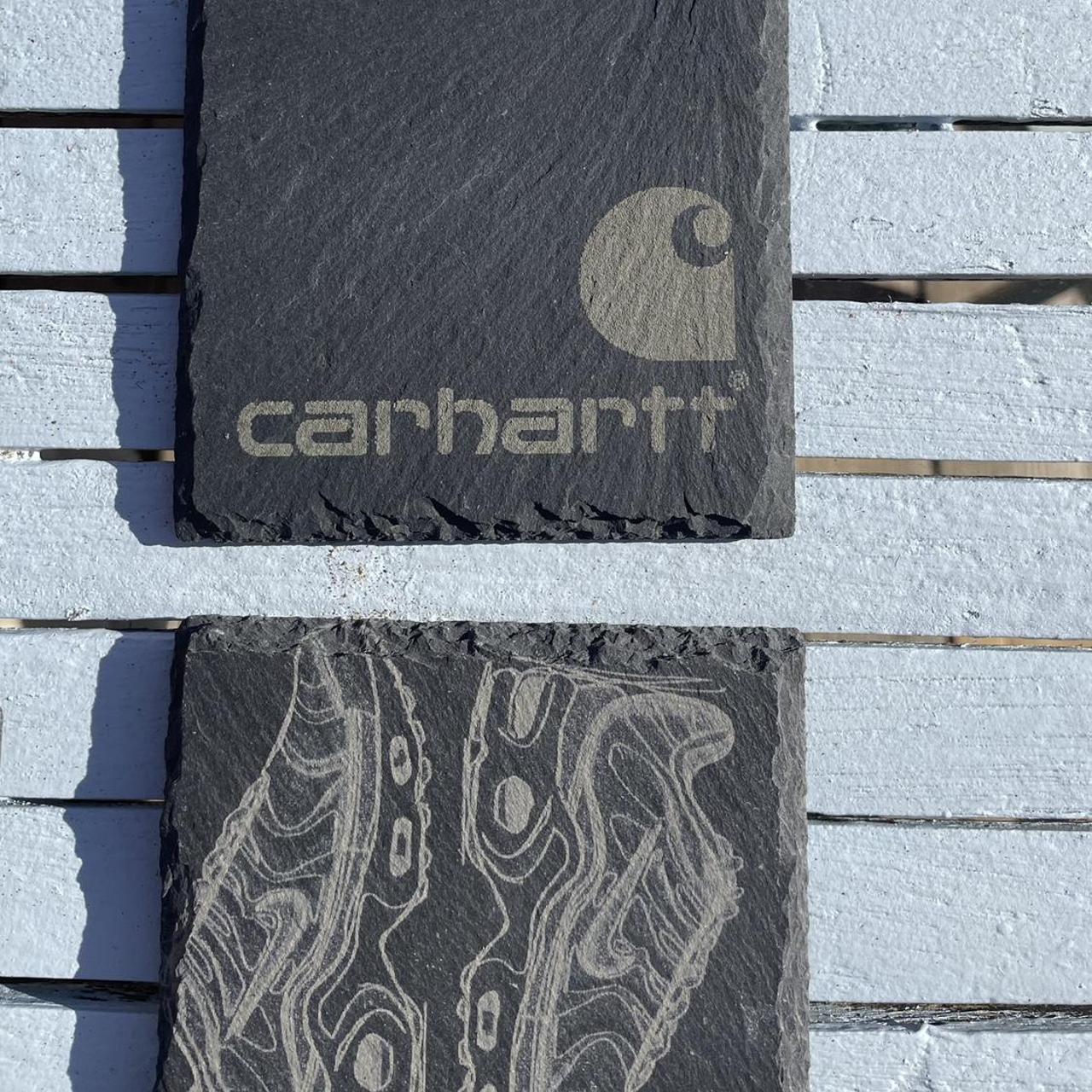 Any two custom laser engraved coasters of your choice - Depop